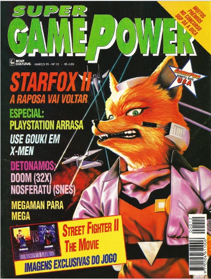A prévia de Star Fox 2 (SNES) na Super GamePower – Jogo Véio