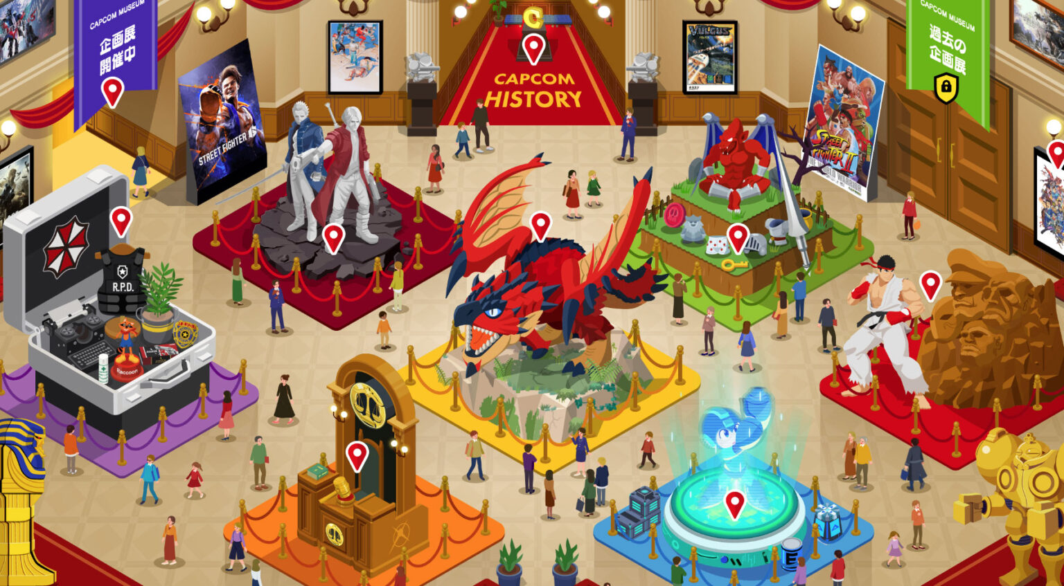 Capcom Town: empresa inaugura site interativo para comemorar seu 40º ...