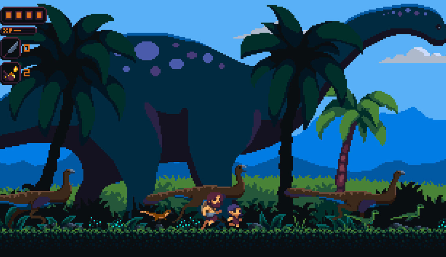 Novo metroidvania coloca homem das cavernas contra dinossauros e aliens ...